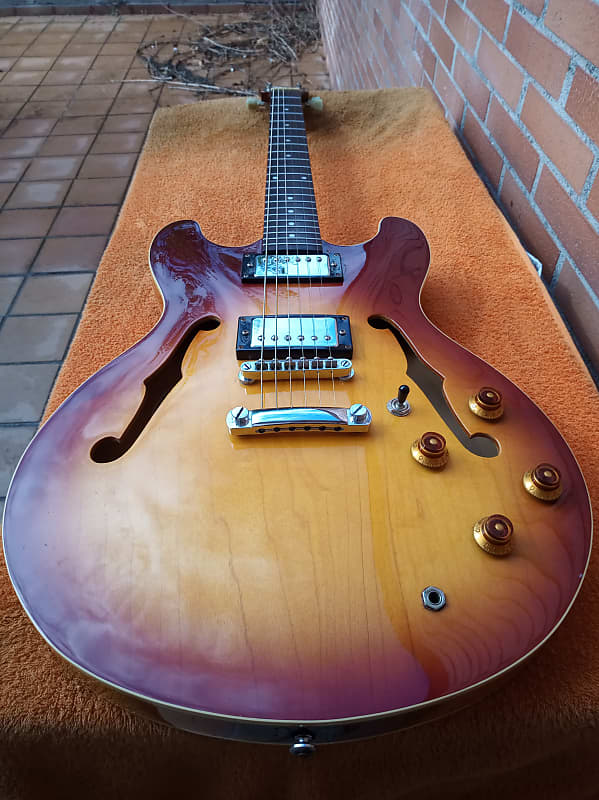 Aria 335 TA40 1990 Honeyburst | Reverb