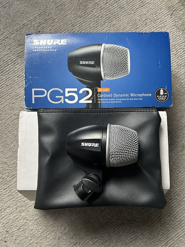 Shure PG52-LC 2010s - Black | Reverb UK