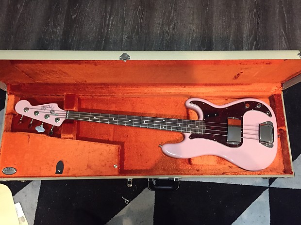 Fender 63 Precision Bass Shell Pink | Reverb UK