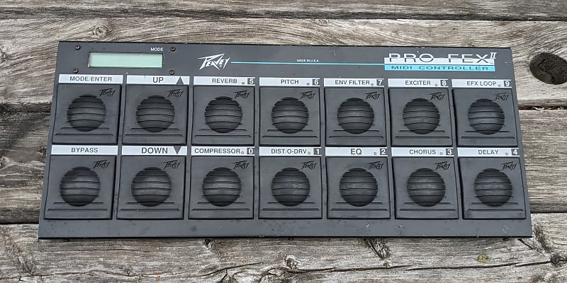 1990s Peavey Bass Pro Fex II Programmable MIDI Multi-Effects | Reverb