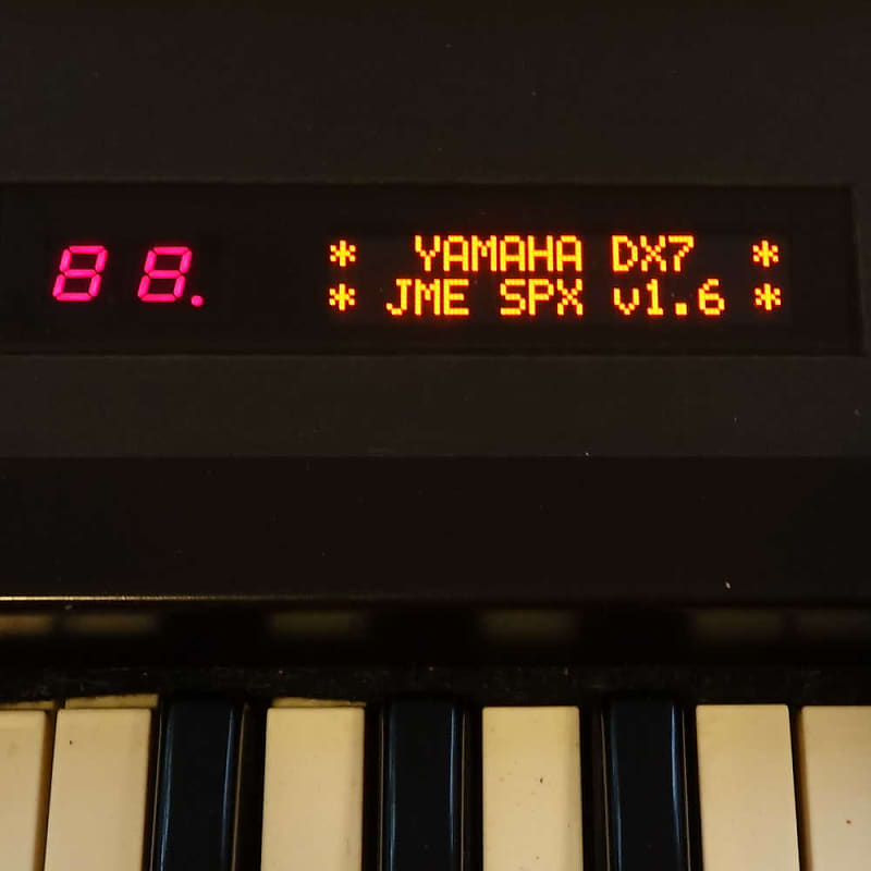 Yamaha DX7 OLED Display NEW, LCD Replacement - Rot | Reverb