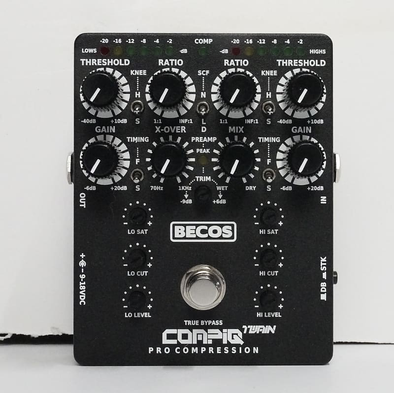 Becos FX Twain Dual Band / Stacked Compressor | Reverb
