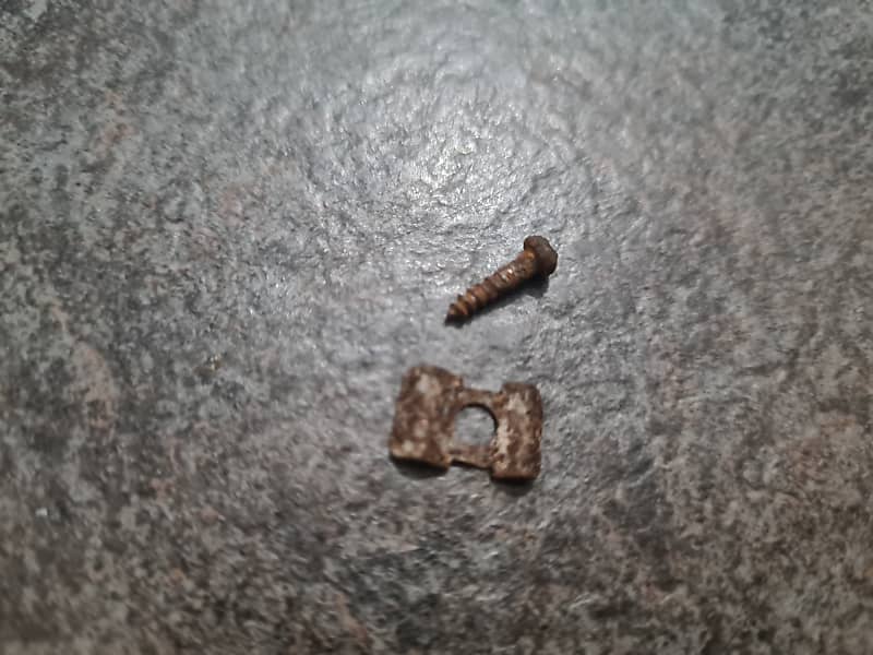 Vintage Original Fender Stratocaster string tree 1950s | Reverb UK