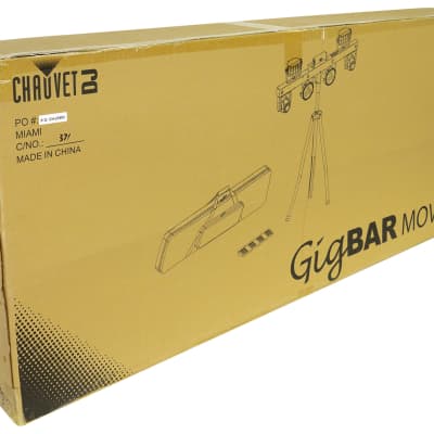 Chauvet Gig Bar Move Moving Head Derby Strobe Laser | Reverb