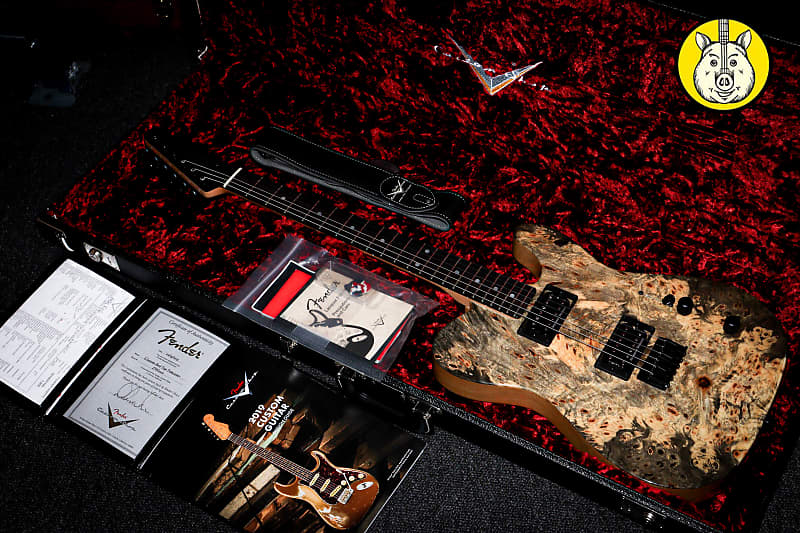 FENDER USA Custom Shop Masterbuilt Telecaster Burl top *Dale | Reverb