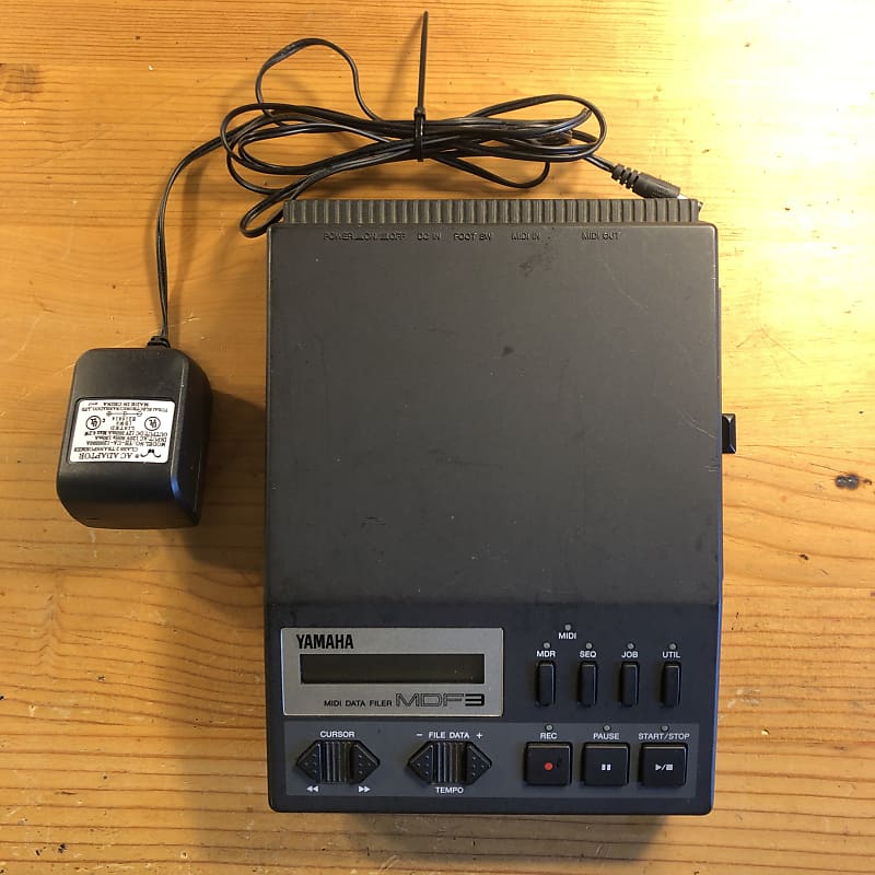 Yamaha MDF3 Midi Data Filer with floppy emulator upgrade, low | Reverb