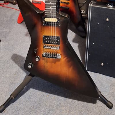 Left Handed Dean '79 Z Explorer Black | Reverb