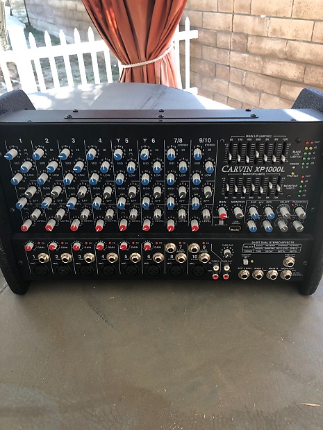 Carvin XP 1000L 1200watt 8 Channel Mixer | Reverb