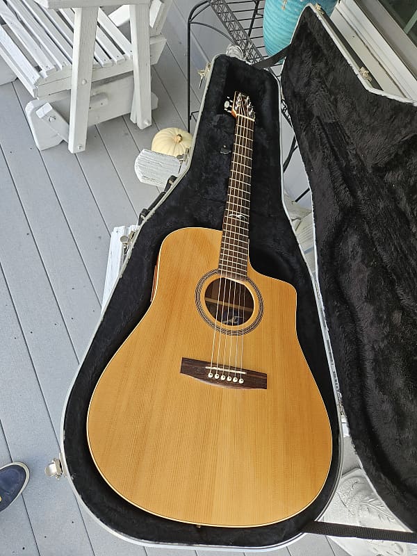 Seagull Artist model,acoustic electric - Mahogany spruce | Reverb