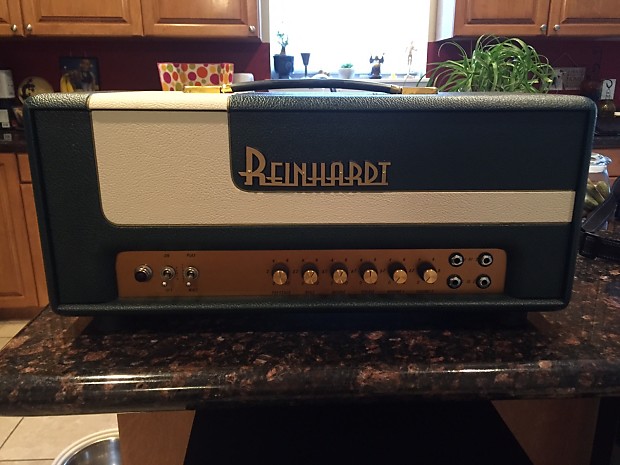 Reinhardt V50 50 watt Amp Head in Green | Reverb