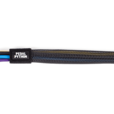 Pedal Python™ Cable Snake Wrap System 10 Foot Black | Reverb Canada