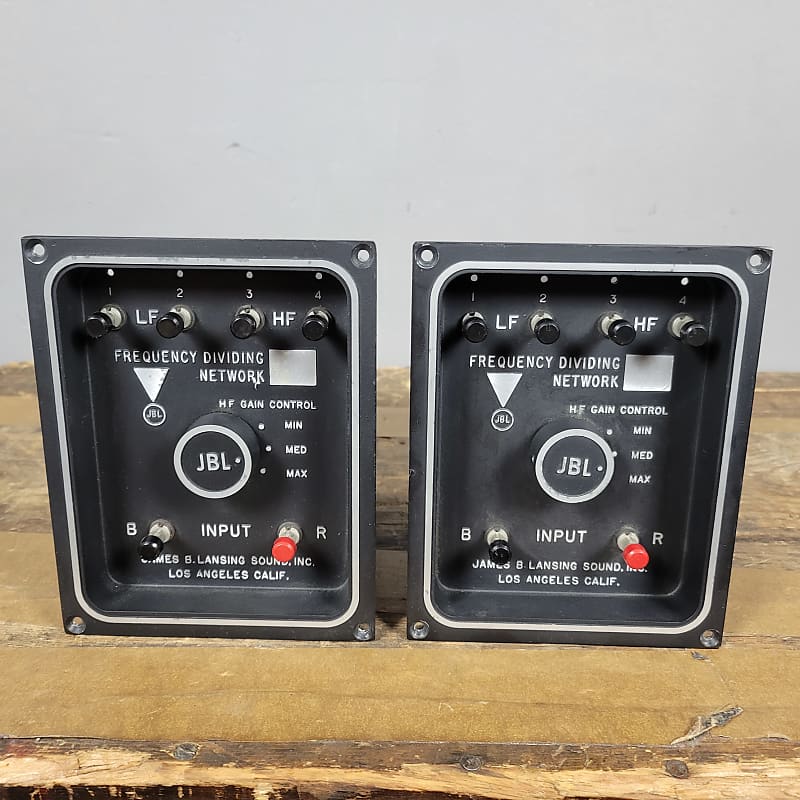 Pair of Vintage JBL N1200 Crossovers With Original Boxes | Reverb