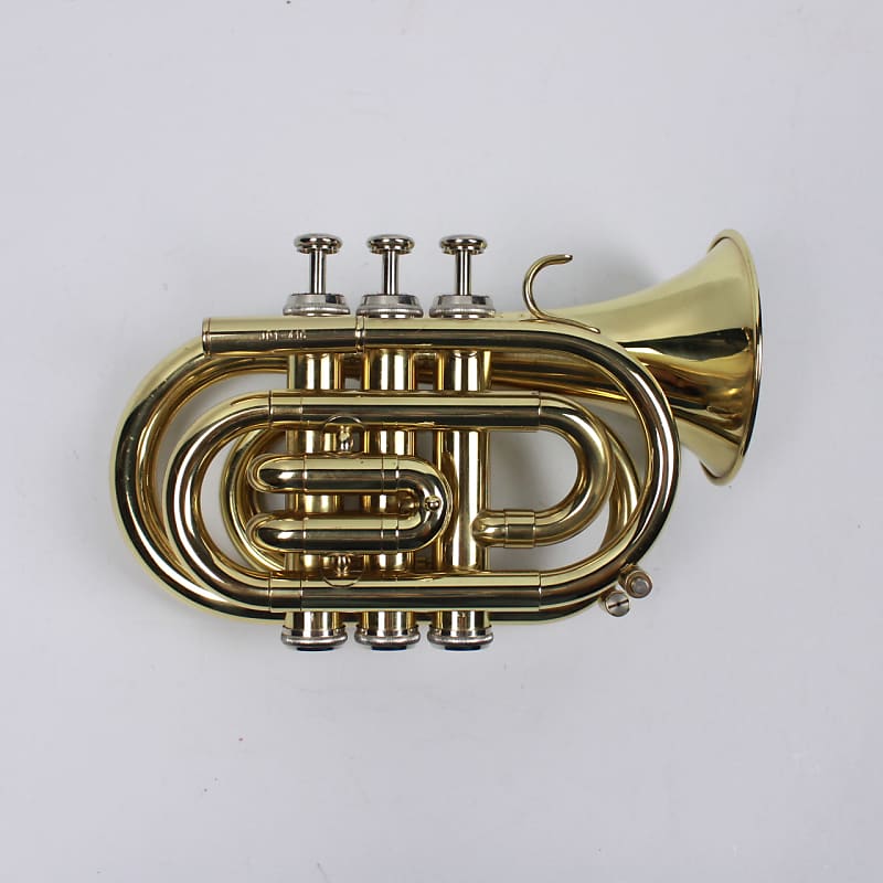 Jupiter JPT-416 Pocket Trumpet with Case and Mouthpiece | Reverb