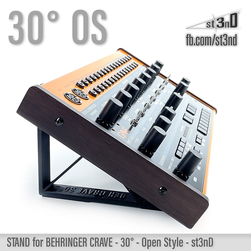 STAND for BEHRINGER CRAVE - 30° - Open Style - 3D Printed | Reverb UK