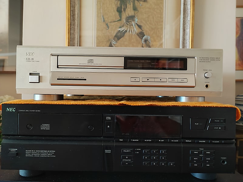 NEC CD-10 1989 - Silver | Reverb