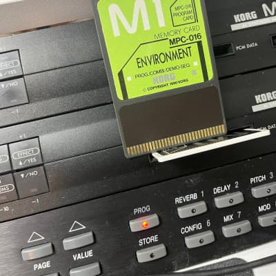 Korg M1 card MPC-016 90s - Black | Reverb