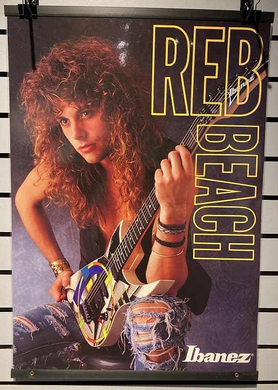 Reb Beach Winger Ibanez Electric Guitar Dealer Laminated | Reverb