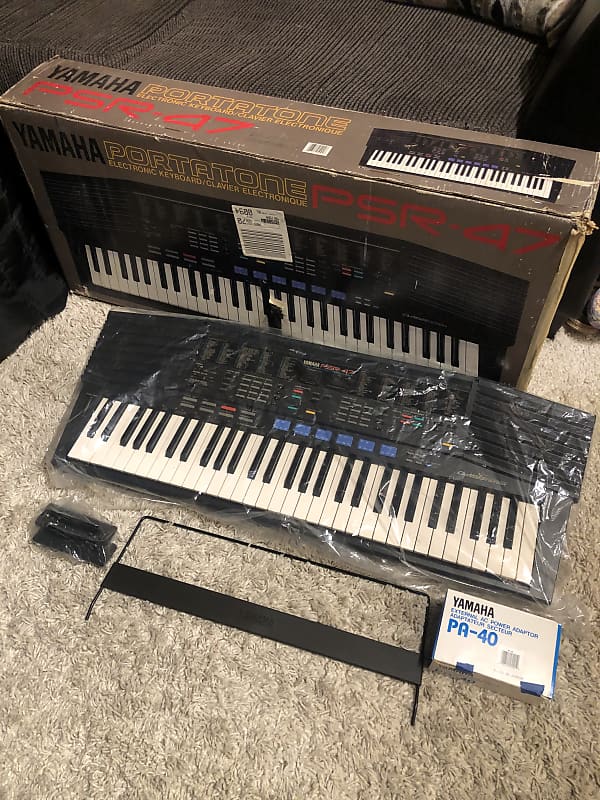 Yamaha PSR 47 1987 - Black | Reverb