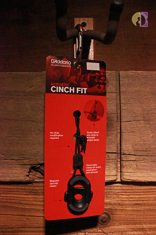 D'Addario CinchFit Acoustic Jack Lock Designed for | Reverb