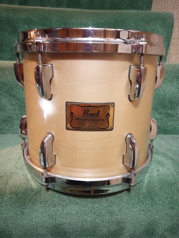 Pearl Masters Custom Maple 🍁 Shell 9x10 Tom with I.S.S. Mount | Reverb