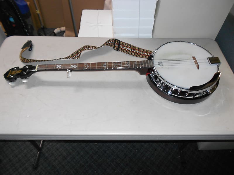 Samick SB-55 Artist Series 5 stg. Banjo - mahogany | Reverb