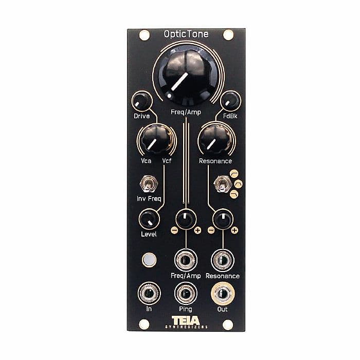 Teia Synthesizers OpticTone Vactrol Filter & VCA Module | Reverb