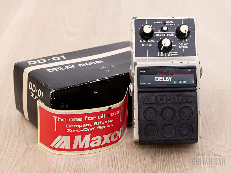 1980s Maxon DD-01 Digital Delay Vintage Guitar Effects | Reverb UK