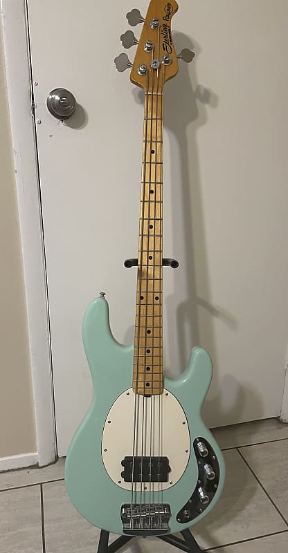 Music Man Sterling Ray 34 Sea Foam Green | Reverb