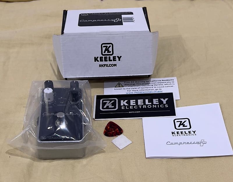 Keeley Compressor Plus Pedal - Open Box | Reverb