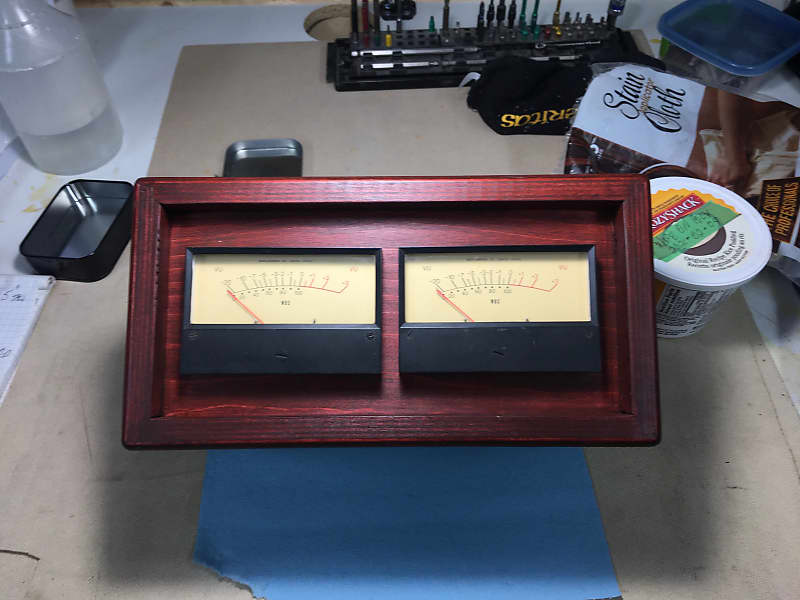 BFMS Custom Analog Stereo VU Meter Box - Baltic Birch | Reverb Canada