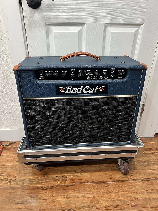 Bad Cat HotCat 30R 2021 - Custom Blue Tolex | Reverb