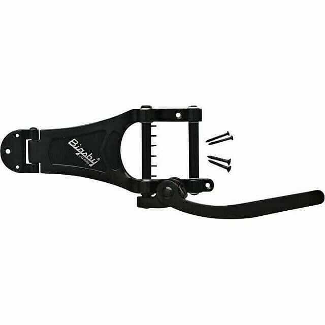 NEW Bigsby B700 Vibrato Tailpiece Black Bigsby Lic for Arch | Reverb