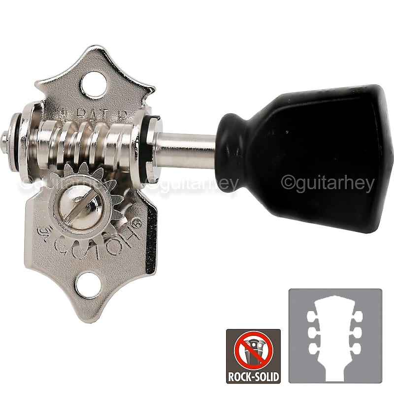 NEW Gotoh SE700-SLB OPEN-GEAR Tuning Keystone Keys Tulip 3x3 | Reverb