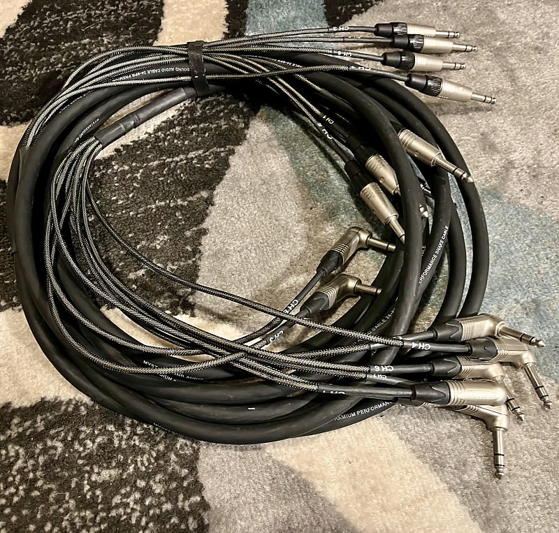 Neutrik 24' Snake 8 Channel TRS-TRS | Reverb