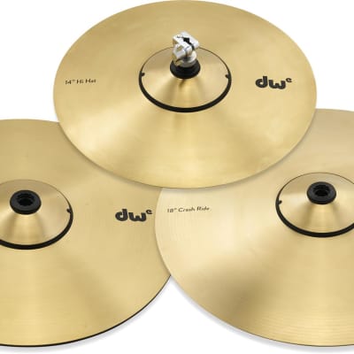 DW DWe 14/16/18" 3pc Cymbal Pack | Reverb