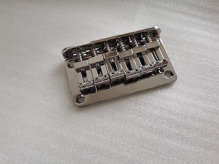 Chrome Vintage Guitar Fixed Hardtail Bridge | Reverb