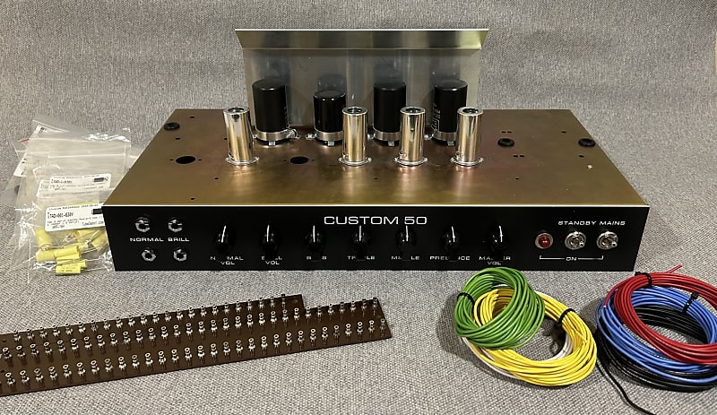 Mojotone Custom 50 "Hiwatt style" kit project | Reverb