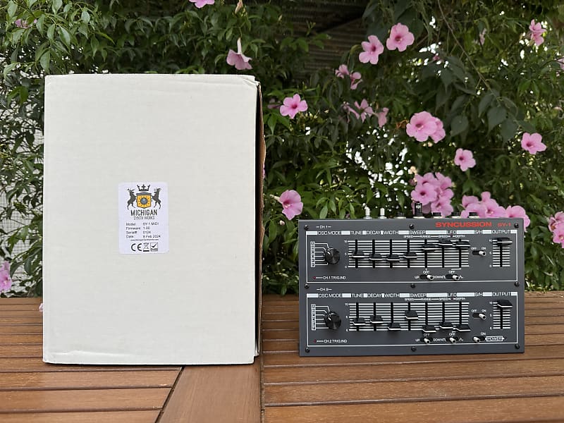 Michigan Synth Works syncussion midi | Reverb