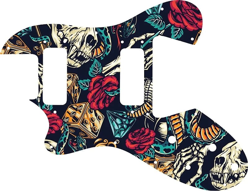 WD Custom Pickguard For Left Hand Ovation Viper #GT03 Vintage | Reverb