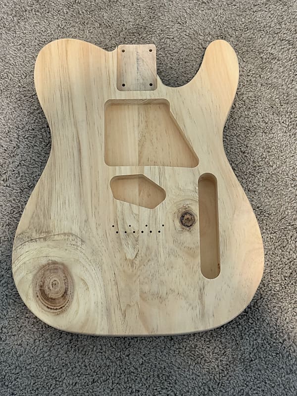 Knotty Pine Fender Telecaster Style Body | Reverb Australia