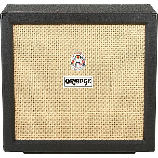 Orange 4x12 Compact Speaker Cabinet, PPC412COM Black | Reverb