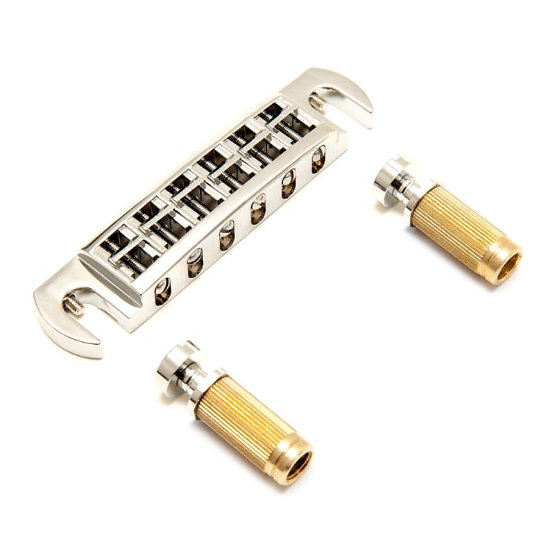 TonePros AVT2G Wraparound Bridge (Nickel) | Reverb