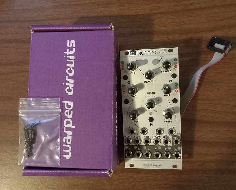 Warped Circuits Pachinko (Mutable Instruments Marbles Clone) | Reverb