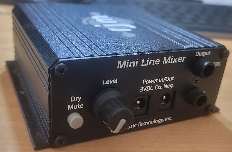 RJM Mini Line Mixer 2020s - Black | Reverb