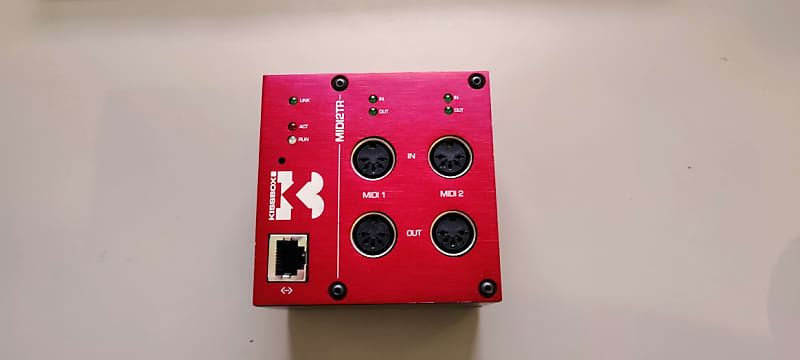 Kissbox MIDI2TR Dual RTP Network Midi Transceiver | Reverb