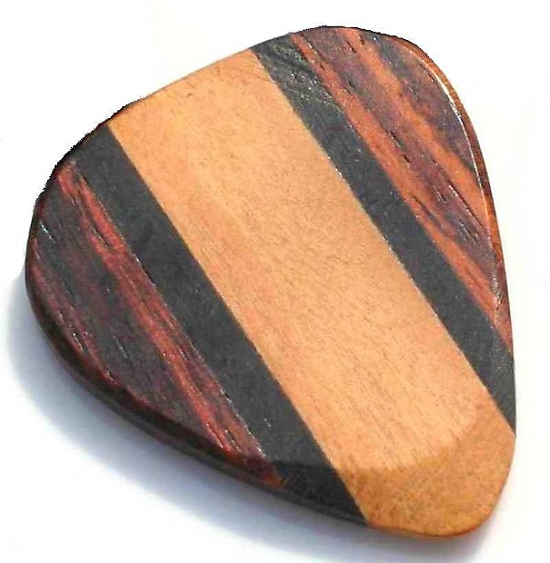 3 x Tone Woods Multi Laminate Wood Picks | Reverb