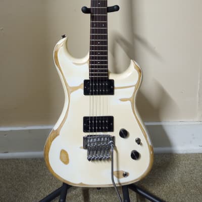 Westone Dimension IV 80's White With Stripes | Reverb