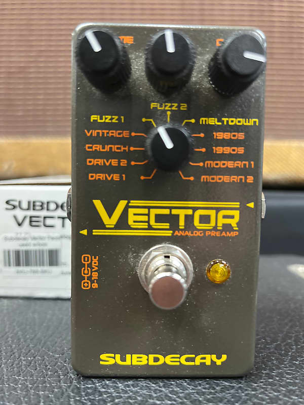 Subdecay Vector Pedal Used | Reverb