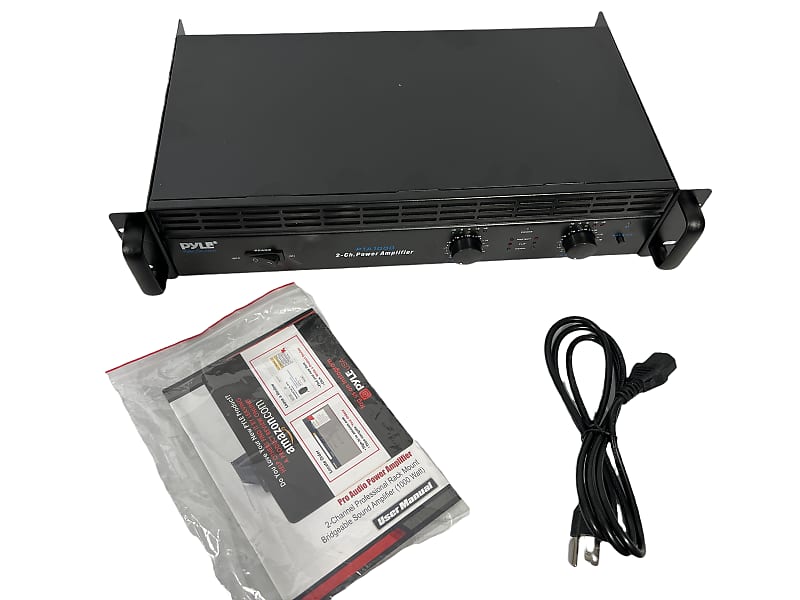 Pyle Bluetooth Pro Audio Power Amplifier - 2-Channel | Reverb