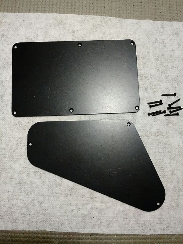 Charvel San Dimas USA Metal Cavity Control Covers. | Reverb